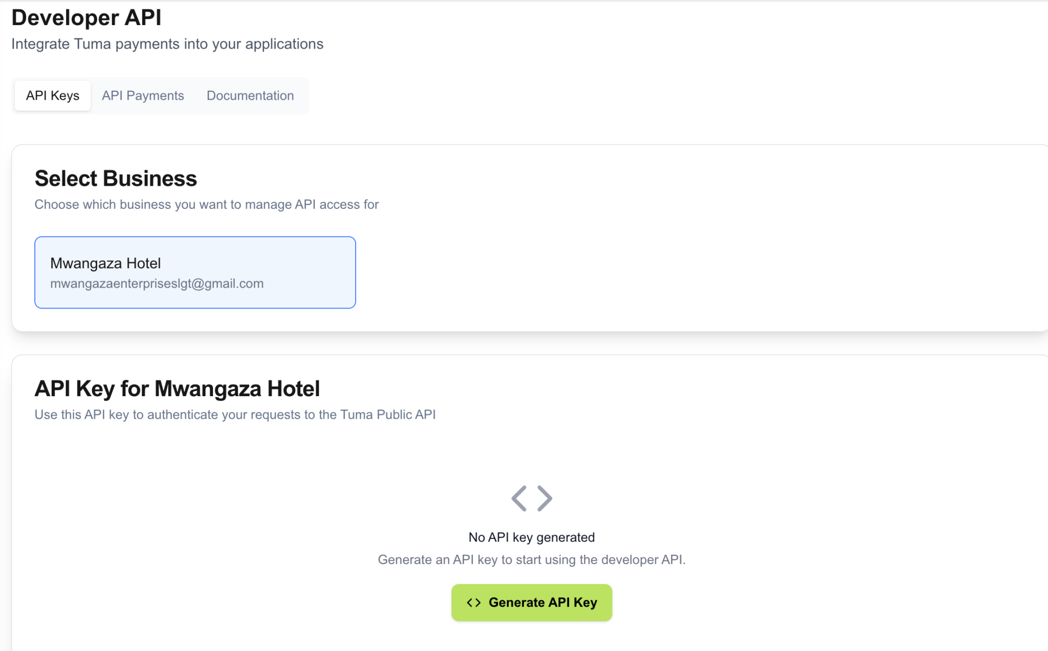 Tutorial: Integrating your app with a NCBA Bank account via API - Tuma ...